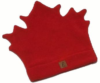 Inukshuk, Maple Leaf and First Nations ties, scarves, toques, caps